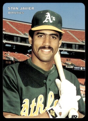1994 Mother's Cookies Oakland Athletics Stan Javier #8 | eBay