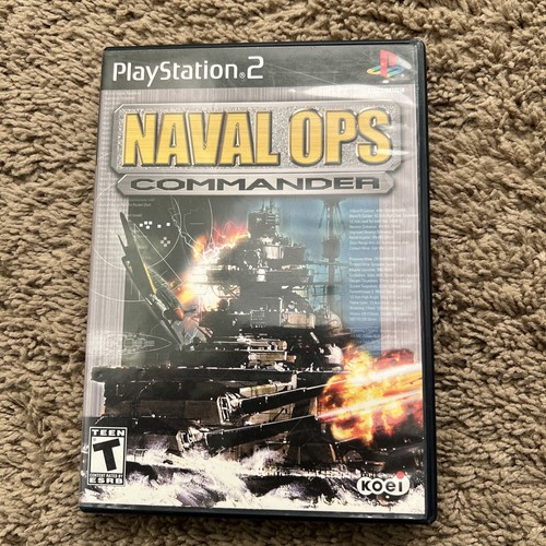 Naval Ops: Commander Sony PlayStation 2 PS2 W/Case No Manual Free ...