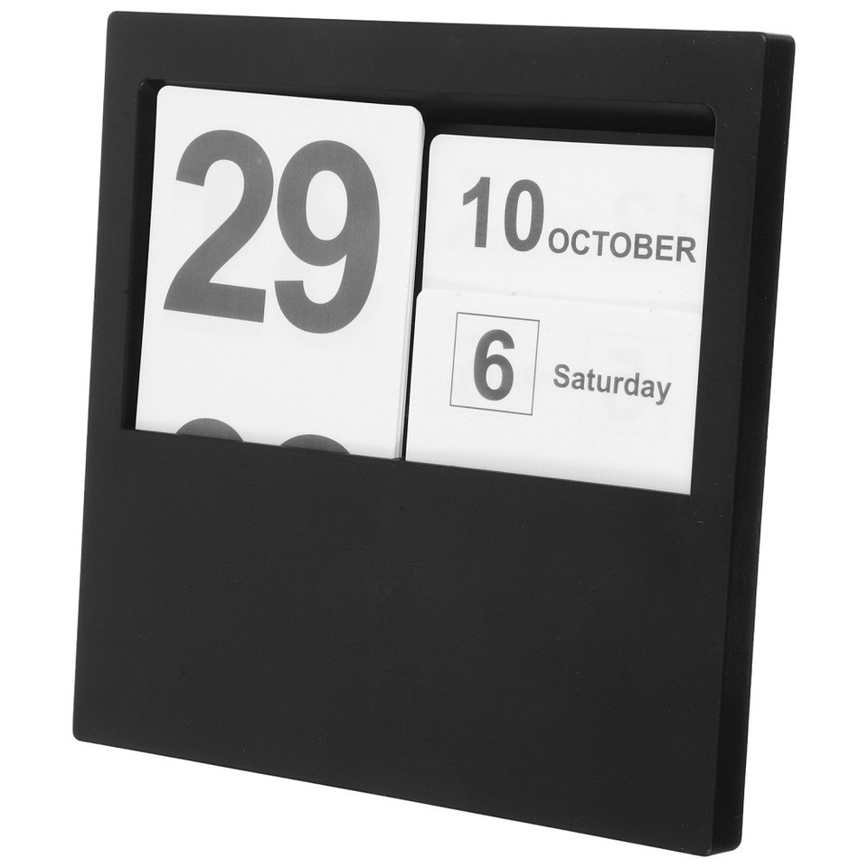 Room Decorations Home Elegant Block Calendar Date Blocks for Desk ...