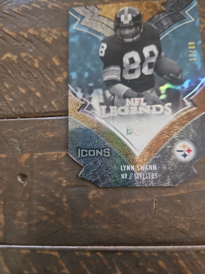 2008 Upper Deck Icons Lynn Swann Die-cut 12/88 Made Steelers Football ...