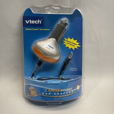 NISP Vtech V.Smile Pocket Car Adaptor VT9396 Model 80-091301 12V/24V DC ...