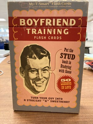 Boyfriend Training Flashcards couples game 47 cards, guidebook | eBay