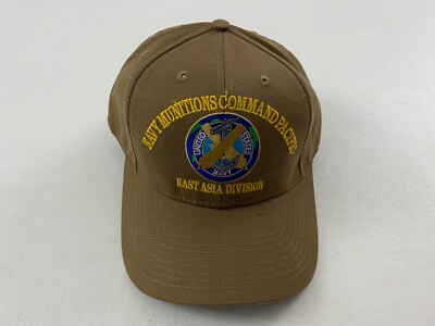 NAVY MUNITIONS COMMAND PACIFIC EAST ASIA The Corps Beige Baseball Cap ...