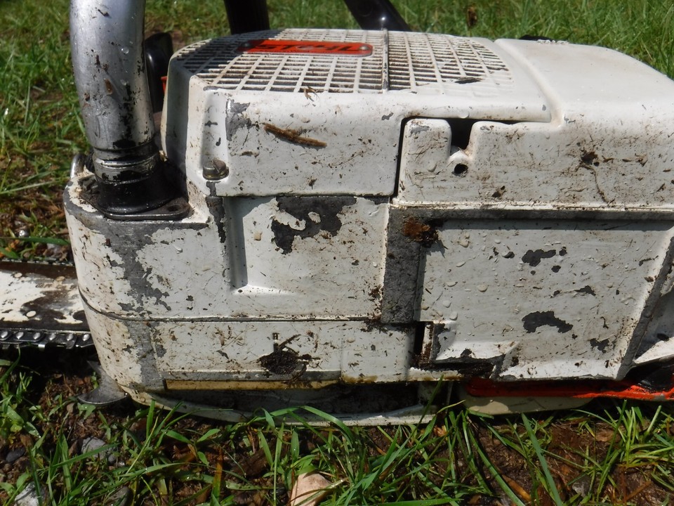 Stihl 032 AV chainsaw. runs nice. new aftermarket carb. 18 inch bar, 3/ ...