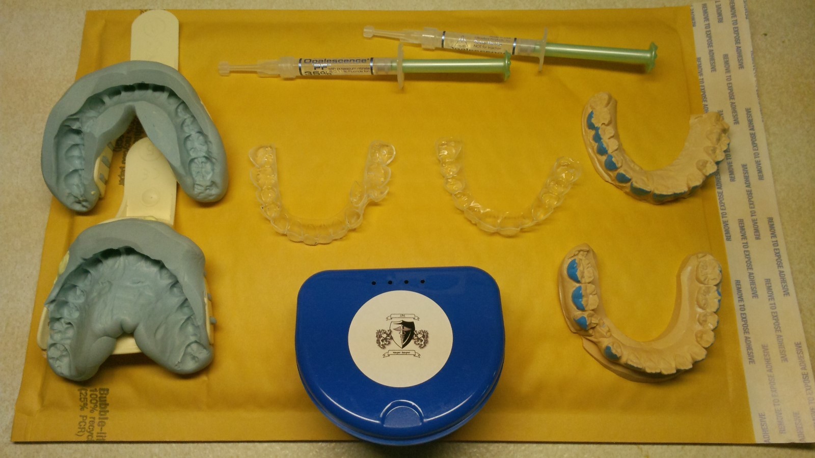 Custom made bleaching whitening trays UPPER and LOWER | eBay