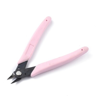 Pink Wire Cutters - Jewellery Making Tools Snips - Carbon Steel - 12cm ...