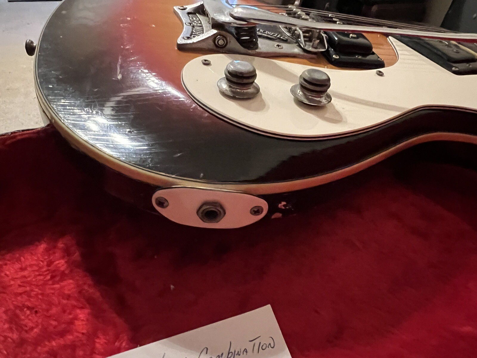 1963 MOSRITE VENTURES MODEL GUITAR - Set Neck - Side Jack - Vibramute ...