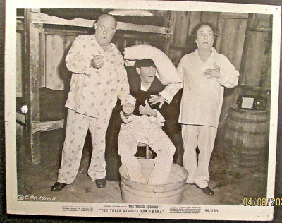 THE THREE STOOGES: (FUN O RAMA) VINTAGE 1959 PUBLICITY STILL (CLASSIC ...