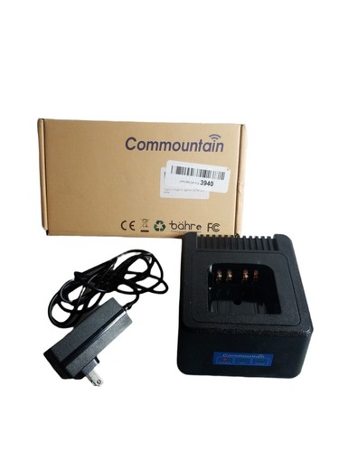 Commountain Single Unit Rapid Battery Charger For Motorola Radios read ...