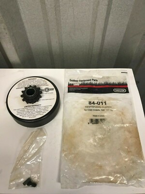 NOS Oregon Centrifugal Clutch Part # 84-011 12 T/35 Chain, 5/8 Bore | eBay