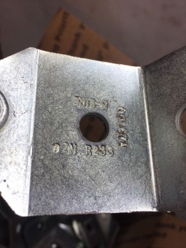 90pcs B-LINE 9ZN-R238 REDI-RAIL CABLE TRAY BRACKET (45 PAIRS) NO NUTS ...