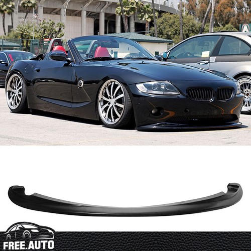 Fits 02-05 BMW Z4 E85 Euro Front Bumper Lip Spoiler DS Style Unpainted ...