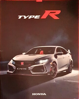 Honda Civic Type-R Brochure 2017 | eBay UK