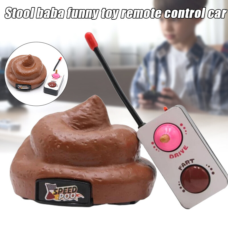 Hilarious Speedy Remote Control Speed Poo Family Fun Drive and Spin Fun ...
