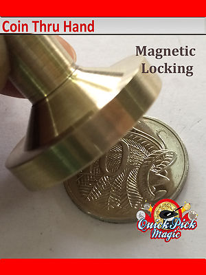Coin Thru Hand Magic - 10 cent Australian coin Through hand Close up ...