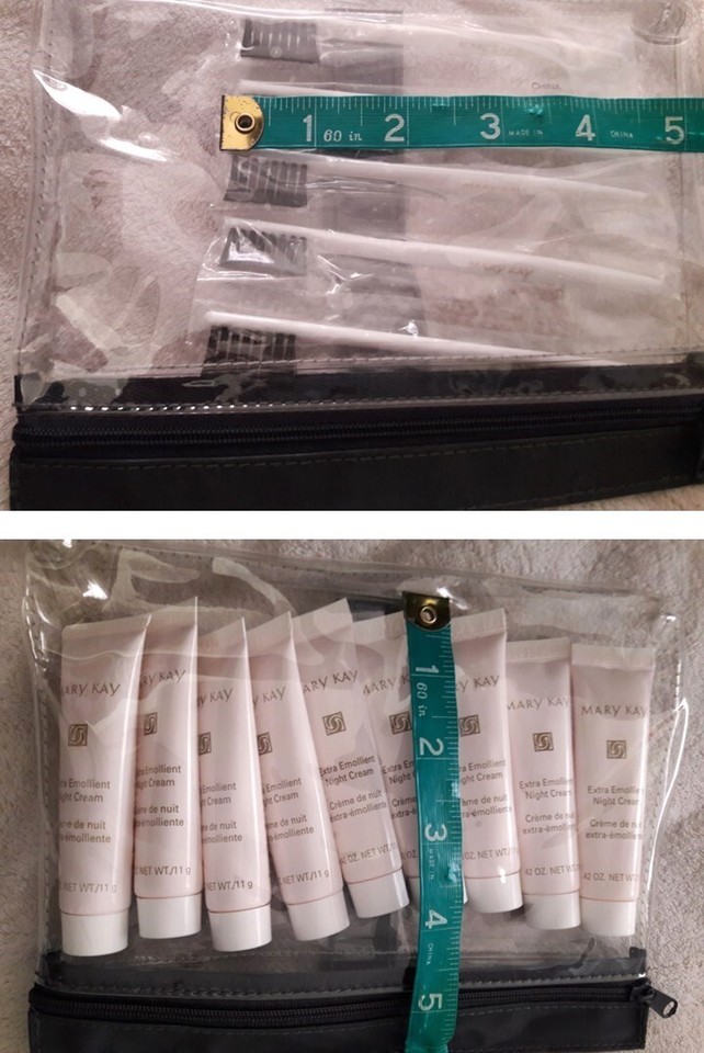 Vintage Mary Kay Consultant Representative Bag with Accessories Makeup ...