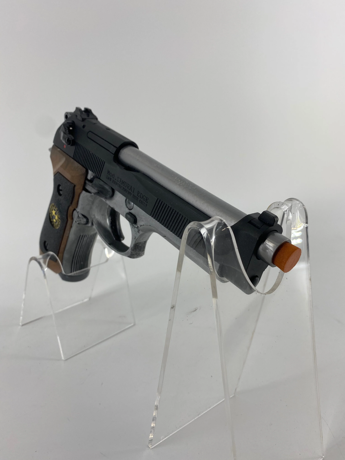 STARS Samurai Edge Pistol Replica - Stage Safe Resident Evil Cosplay ...