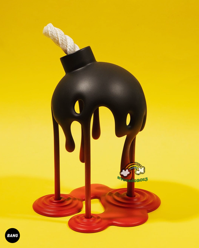 Mighty Jaxx Jason Freeny Melting Bomb Polystone H20Cm (8Inch) Figures ...