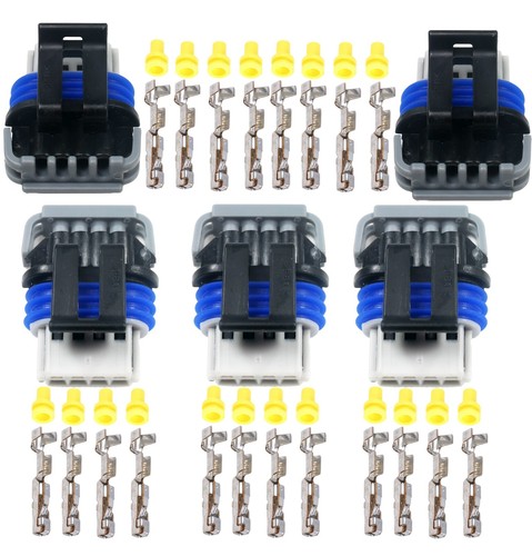 5 Set - GM Coil Connector Kit 4 D585 D581 LS2 LS7 Corvette AC DELCO ...