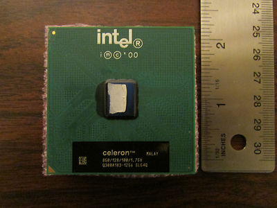 Intel Celeron Processor CPU From Working Equipment No Bent Pins | eBay