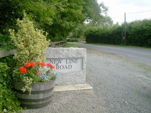 Photo 6x4 Road Name Sign, Co Meath Rathfeigh A name sign for the road ...
