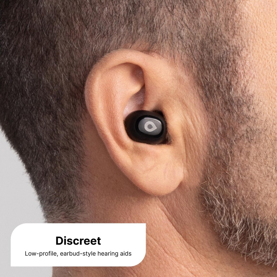 Link FDA-Registered OTC Adult Hearing Aids - Discreet Wireless ...