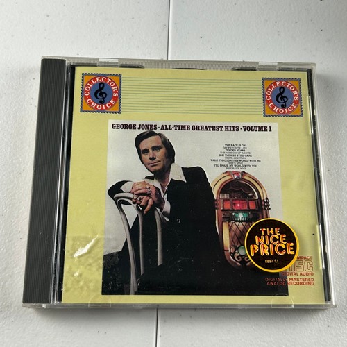 George Jones - All-Time Greatest Hits Volume 1 CD 1977 Collector's ...