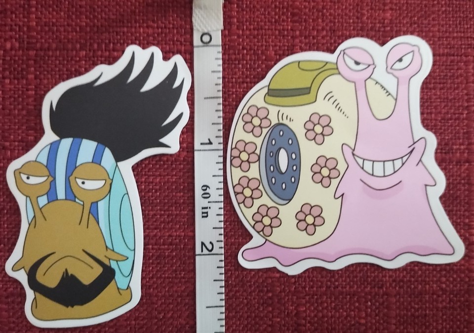 50pc. SPONGEBOB GARY "THE SNAIL" WATERPROOF VINYL STICKERS/DECALS | eBay