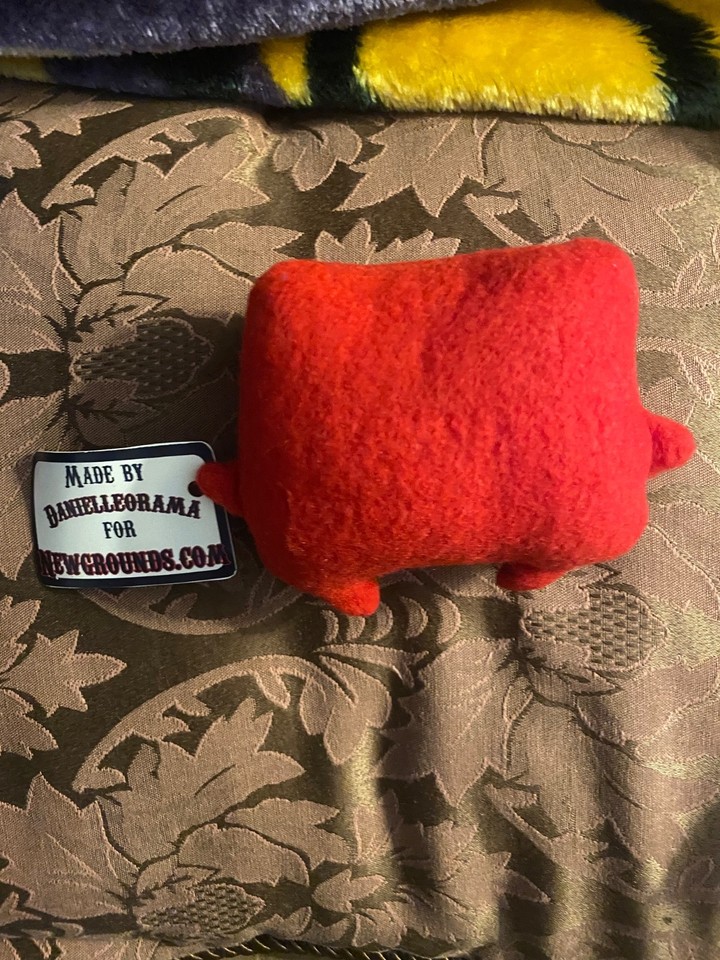 newgrounds super meatboy plush rare binding of issac meatboy castle ...