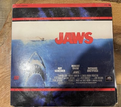 Jaws Laserdisc 41086 Widescreen LD WS 2 Disc Laser Roy Scheider Robert ...