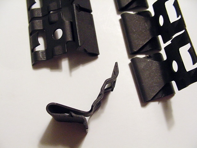 1955-1964 Cadillac Rear Window Reveal Moulding Clips Fasteners Clasps ...