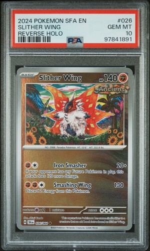 PSA 10 - 2024 POKEMON SFA EN 026 SLITHER WING | REVERSE | POP 1 ...