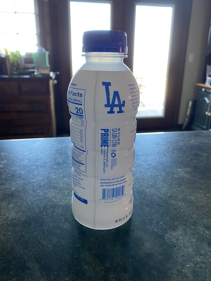 Dodgers Prime Hydration Drink Limited Edition One Bottle | eBay