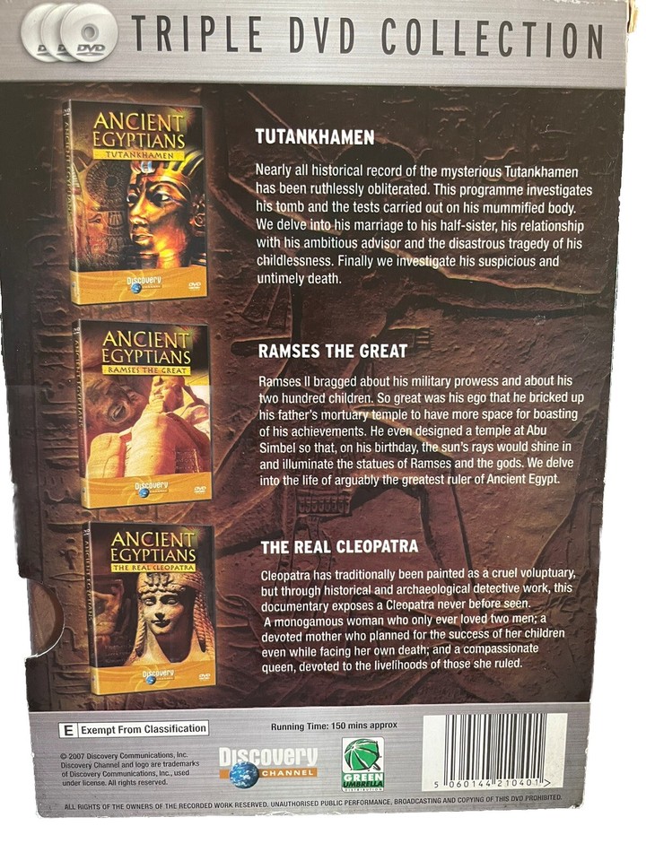Ancient Egypt (DVD, 2007) 5060144210401| eBay