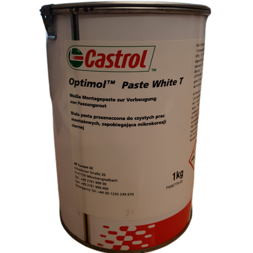Castrol Optimol Paste White T Assembly Paste 1KG Tin | eBay
