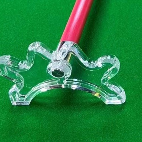 Pool Billiard Cue Bridge Head Clear Pole Rack Rest for Games | eBay