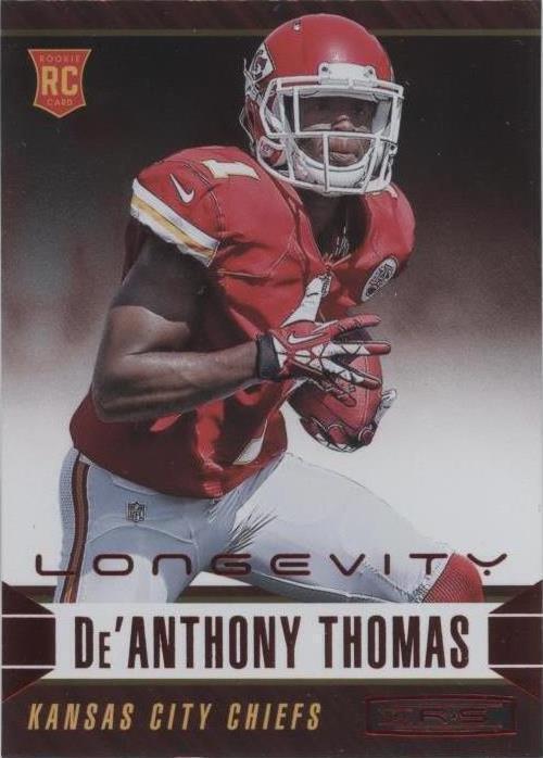 2014 Panini Rookies & Stars Longevity - Rookie De'Anthony Thomas #128 ...
