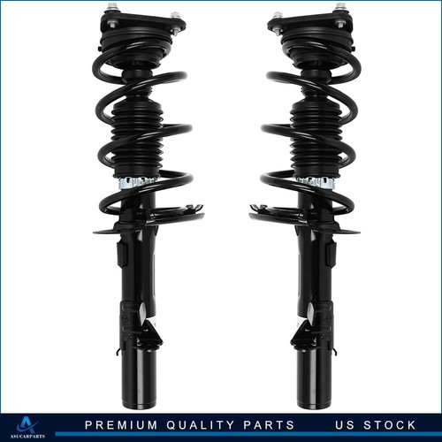 Pair Front Complete Quick Struts with Springs For 2013-2018 Ford Focus ...