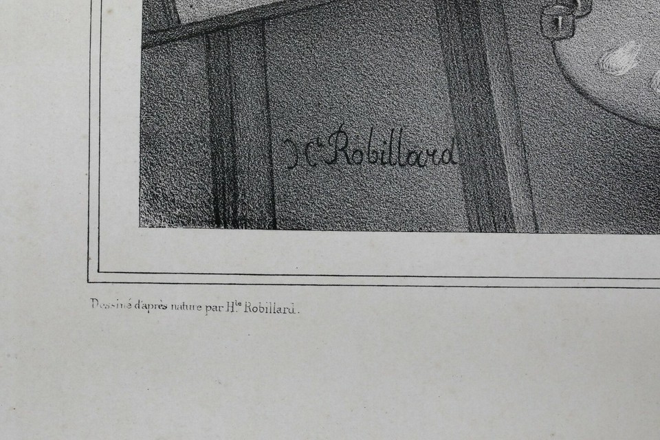 Portrait Of Louis Joseph César Ducornet Painter Handicap Infirmity H ...