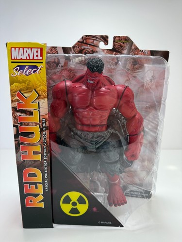 Marvel Select-Red Hulk- Special collector edition Action Figure NEW IN ...