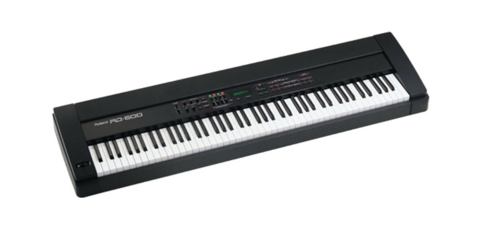 Roland RD-600 Keyboard w/Rear Panel Flap - Black Vinyl Cover, Made USA ...
