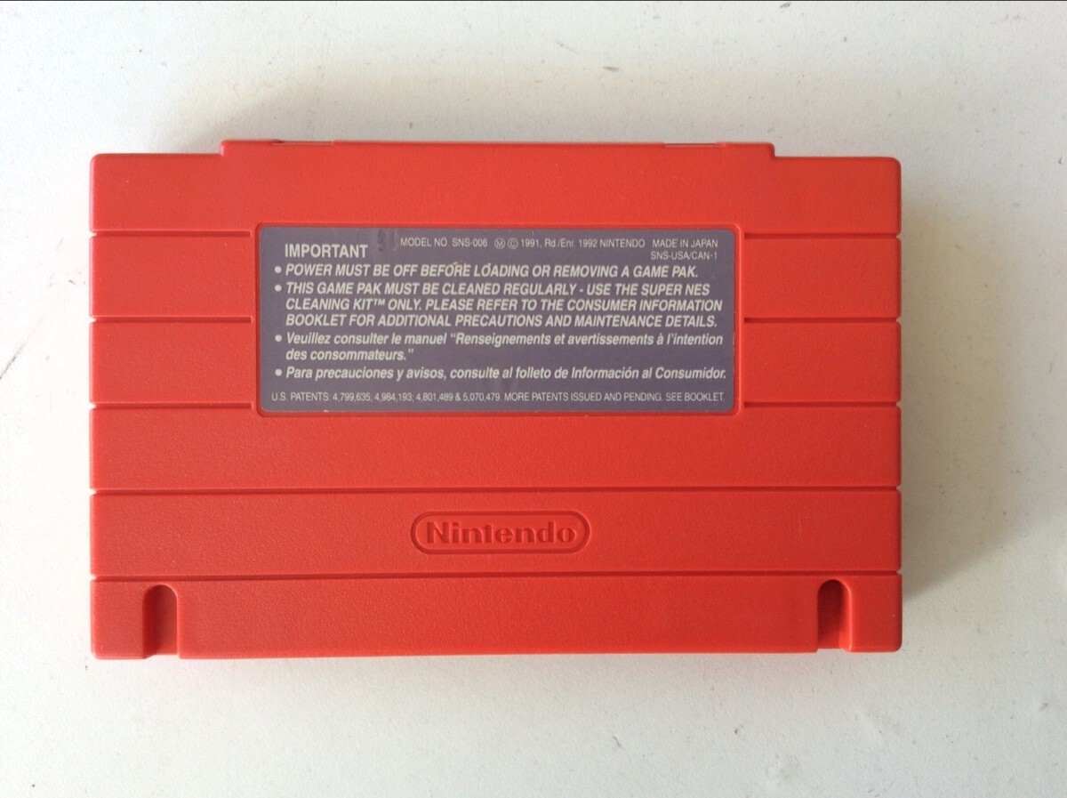 SUPER NINTENDO DOOM- RED CARTRIDGE (SBL009182) | eBay