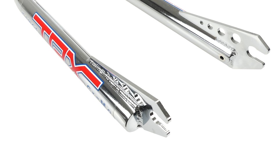 Tange TRX 1" threaded 20" old school BMX chromoly OVAL TUBING fork for ...