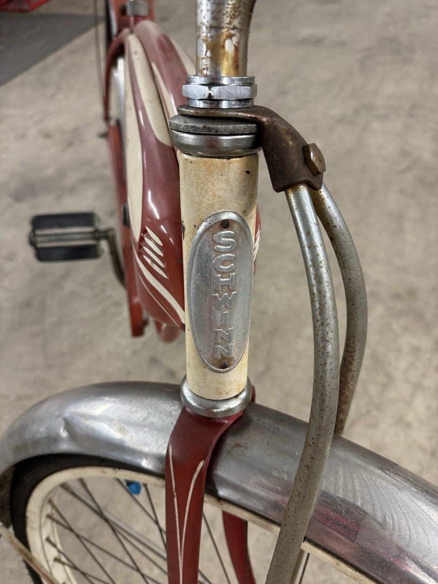 Vintage '58 SCHWINN HORNET Bicycle August 4, 1958-Original Vintage '58 SCHWINN HORNET Bicycle August 4, 1958-Original