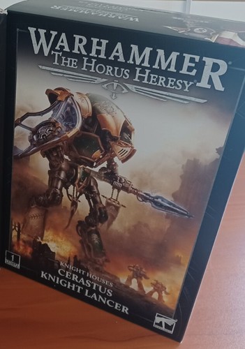 Warhammer 40k/Horus Heresy - Cerastus Knight Lancer (NiB) | eBay
