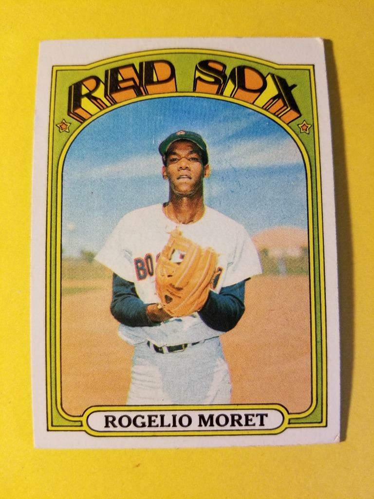 VINTAGE ROGELIO MORET #113 BOSTON RED SOX - 1972 TOPPS MLB BASEBALL | eBay