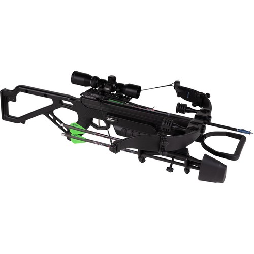 EXCALIBUR Mag Max Hunting CeaseFire Crossbow - Black w/ Dead Zone Scope ...