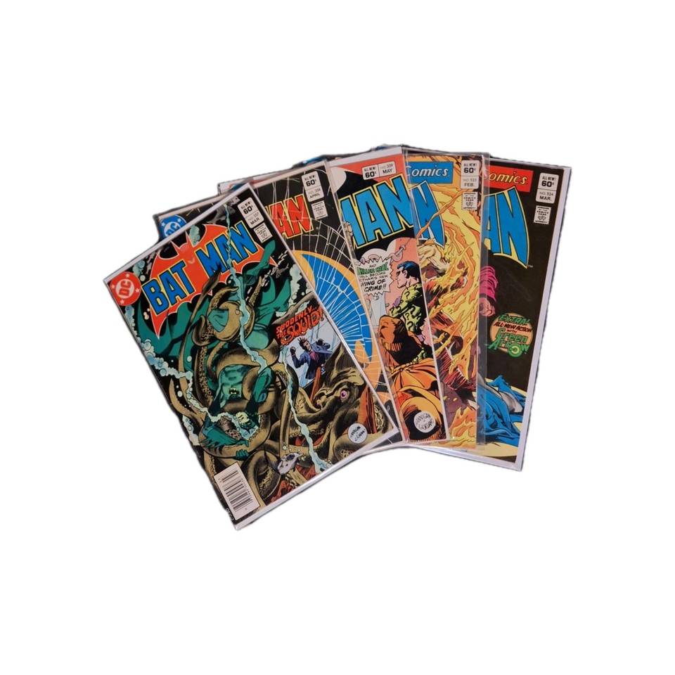 Batman 357 (1st App Killer Croc) 358 359, Detective Comics 523 (1st ...