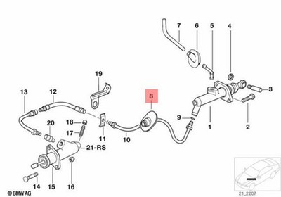 Genuine BMW M M3 M5 M6 X1 X3 X5 Z4 Roadster Z8 M2 CRT M4 Grommet ...