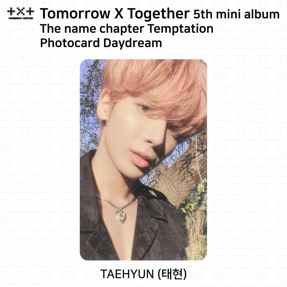 TXT 5th Mini Album The Name Chapter Temptation Official Photocard ...